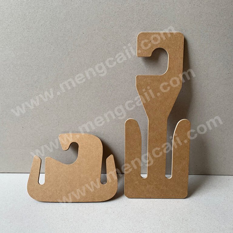 Slipper paper hooks made of renewable FSC kraft paper, recyclable ...