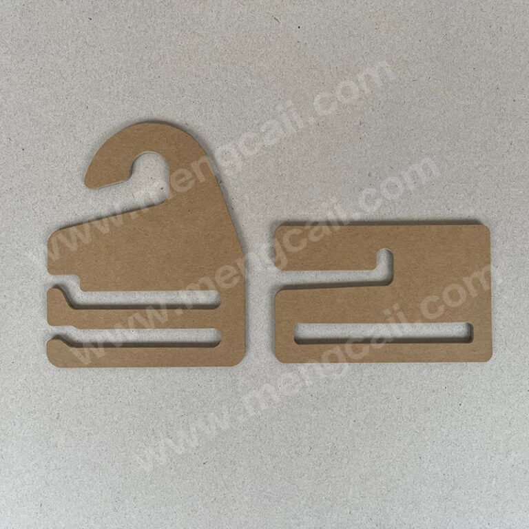 Belt paper hooks made of FSC renewable cardboard, recyclable, fully ...
